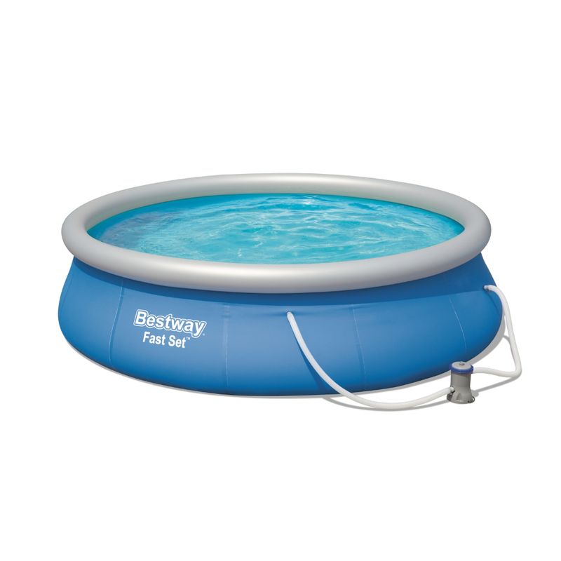 Piscina Fast Set Azul 3.96m x 84cm Pool Set 57321 Bestway