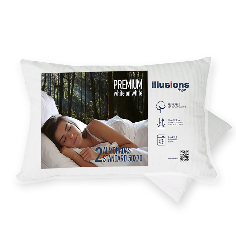 Pack Almohadas Microfibra Illusions Mf Premium Illusion